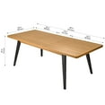 Better Homes & Gardens Nola Extendable Dining Table, Light Honey Wood ...