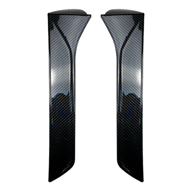 2Pcs Car Window Lip Spoiler Exterior Decoration Covers, Rear Roof ...