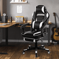 Anoncndin High Back PU Leather Computer Chair with Headrest, 360 ...