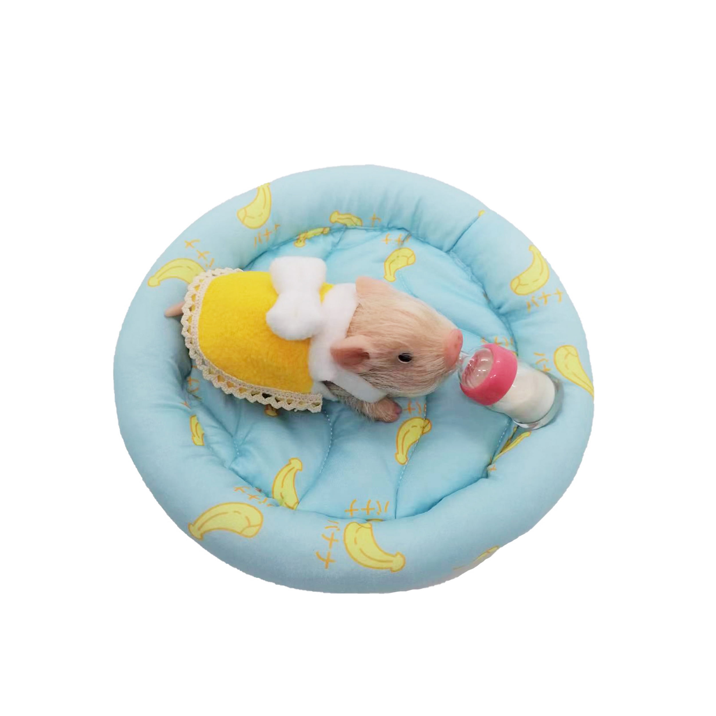 VOLOBE 5 Inches Silicone Piglet, Handmade Silicone Pig Soft Lifelike ...