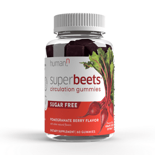 HumanN SuperBeets Beet Root Powder Nitric Oxide Boost - 30 Servings ...