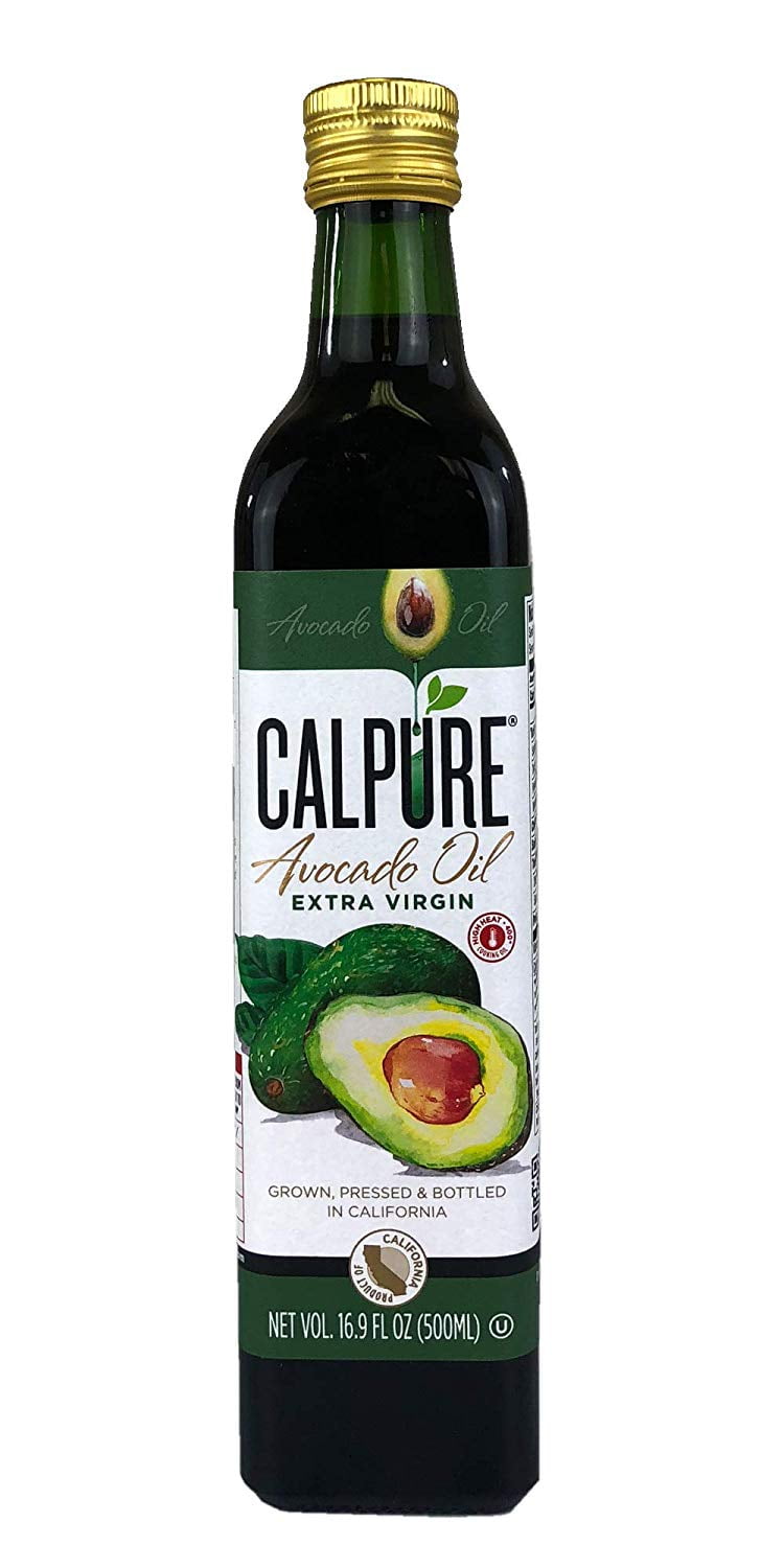 CalPure California Extra Virgin Avocado Oil - Cold-Pressed & Unrefined ...