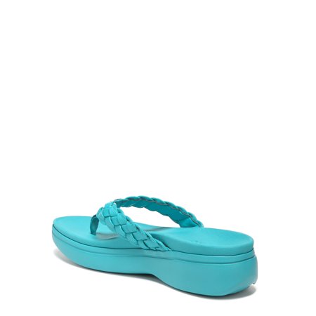 Vionic Women's Sunrise Kenji Toe Post Platform Sandal- Supportive Flip ...