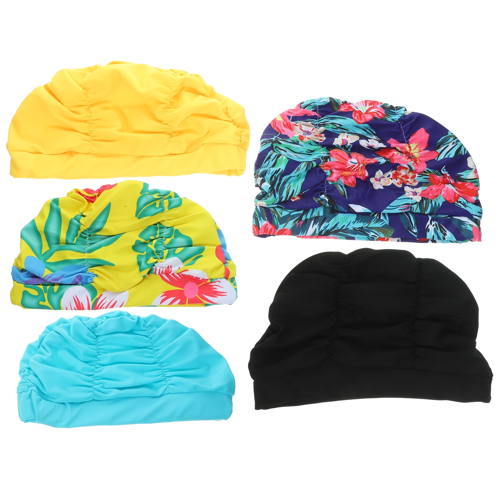 Click here for Hcyz 5pcs Swimming Hat Swim Cap Women Men Swim Cap... prices
