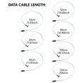 Type C to Type C Flexible Cable 90 Degree Flat Soft Cable for Tight ...