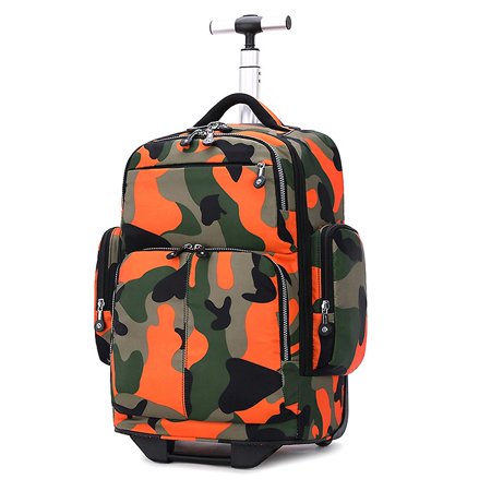 High-capacity school backpack with trolley bag for primary and middle ...