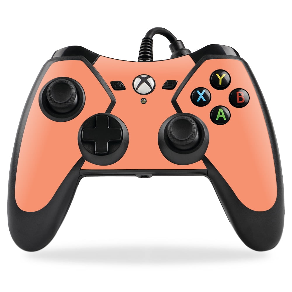Skin Decal Wrap Compatible With PowerA Pro Ex Xbox One Controller Peach ...