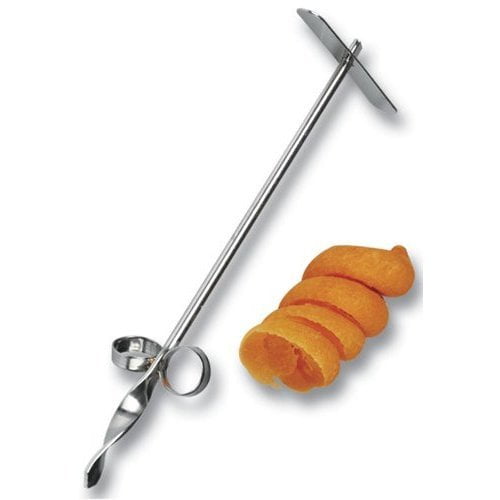 BigKitchen Stainless Steel Garnish Ribbon Curl Cutter - Walmart.com