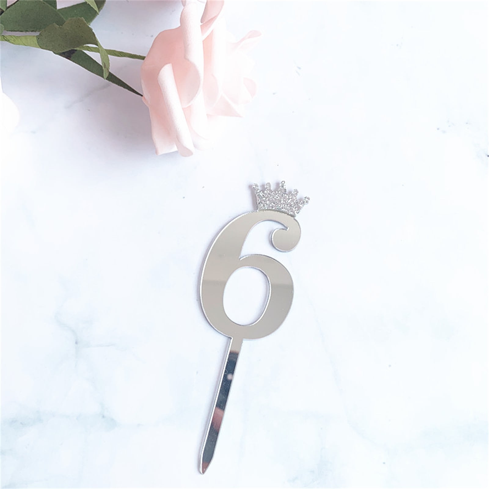 Hadanceo Cake Topper Wide Application Sparkling Anniversary Party ...