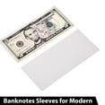 100 Soft Ultra Thin Holders for Modern US Currency Protector Slab ...
