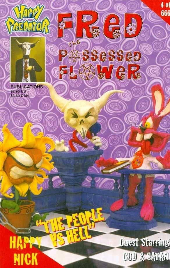 Fred the Possessed Flower #4 VF ; Happy Predator Comic Book - Walmart.com