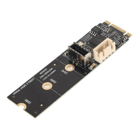 Type E A Key Riser Card, M.2 NVME To Type C Riser Card 5Gbps High Speed ...
