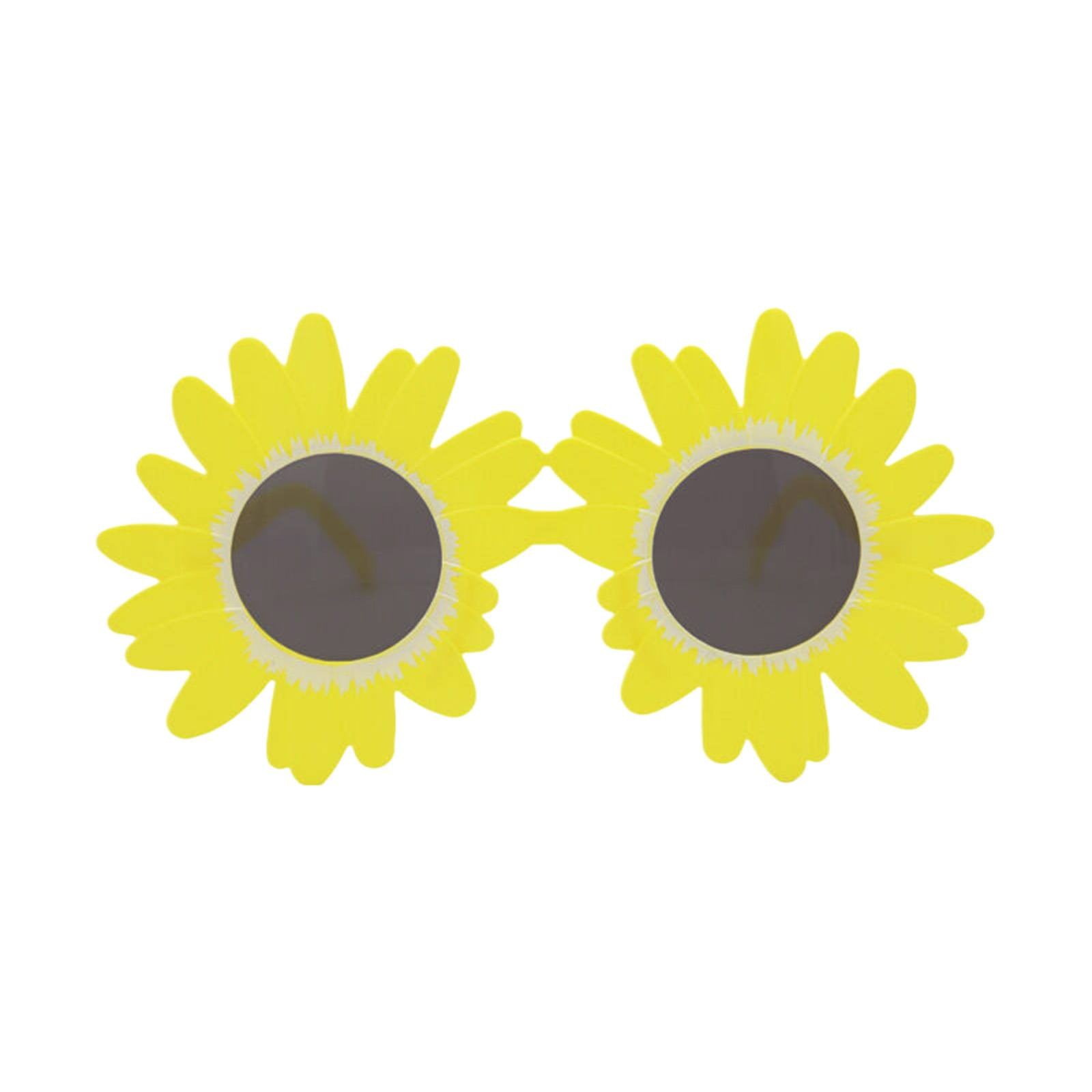 Click here for Tanuse Sunflower Glasses - Decorative Yellow Eyewe... prices