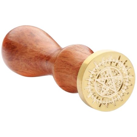 Stamp Maker Ancient Wood Handle Mythology Metal Sealing Wax Stamps ...