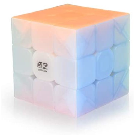 Little Golden Elephant Jelly Speed Cube 3x3 - QY TOYS Warrior W Magic ...