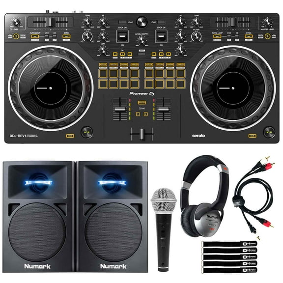 Hercules DJ Starlight DJ Starter Kit-Black - Walmart.com