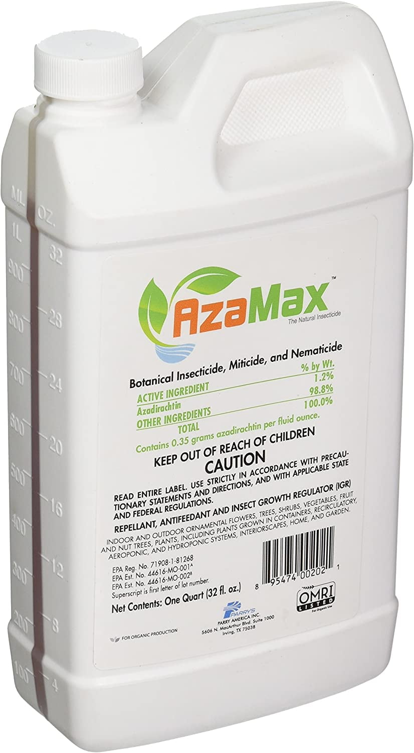 General Hydroponics GH2021 Azamax Antifeedant and Insect Growth ...
