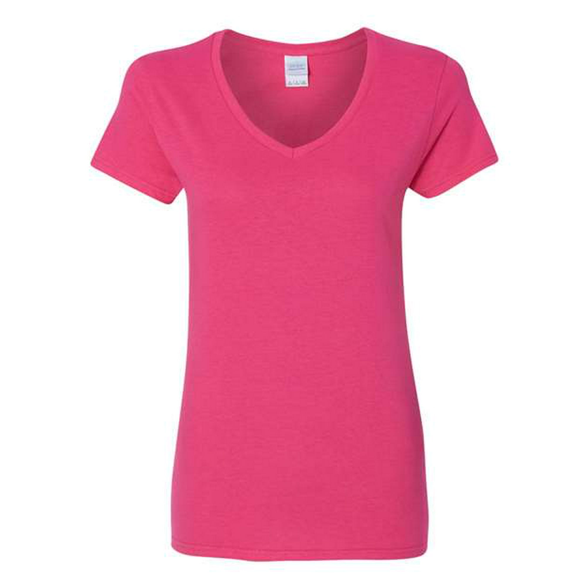 Click here for Gildan Ladies Heavy Cotton V-Neck T-Shirt  L  Heli... prices