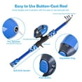 LEO FISHING FISHING Kids Fishing Pole, Telescopic Fishing Rod and Reel ...