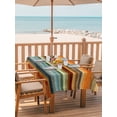 54x80 Inch Outdoor Tablecloth with Umbrella Hole Zipper Rectangle ...