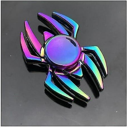 Anti stress fidget rainbow modern futuristic metal finger spinner(Q30 ...