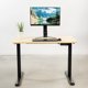 VIVO Light Wood 43 x 24 inch Universal Table Top for Sit to Stand Desk ...