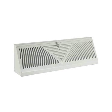 AMERICAN METAL PRODUCTS 3015W15-R 15" White Base Diffuser - Walmart.com