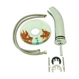Renovators Supply Bathroom Faucets 12" Chrome Finish Waterfall Bathroom ...