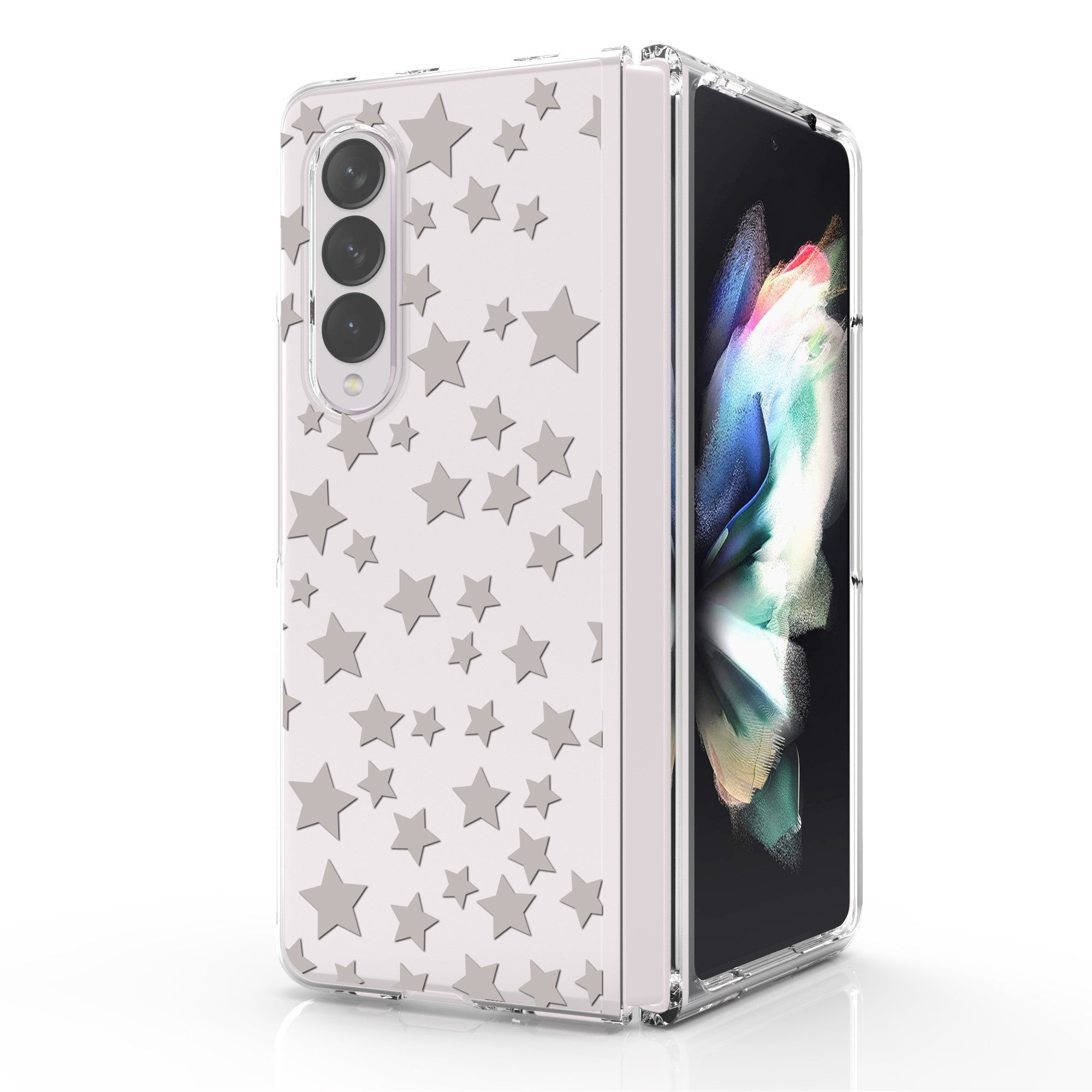 Protex Case Designed For Samsung Galaxy Z Fold 4 Case Transparent Clear ...