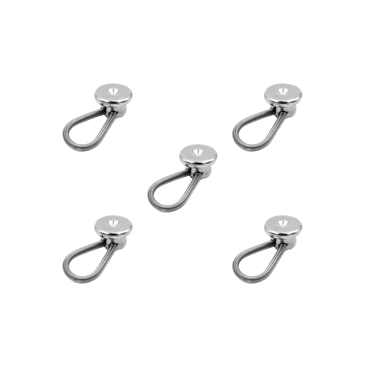 Shirt Collar Extenders, 5Pcs Metal Neck Extender for Dress Pants Large ...