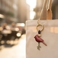 Gumesh Bird Keychain with Card Holder - Hummingbird Pocket Hug with ...