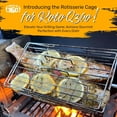360 Family Rotisserie Kit – Non-Electric Wind-Up Spit Roaster with ...