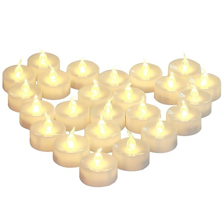 Tib 5 Pieces Timer Led Flameless Candles With Batteries,flameless ...