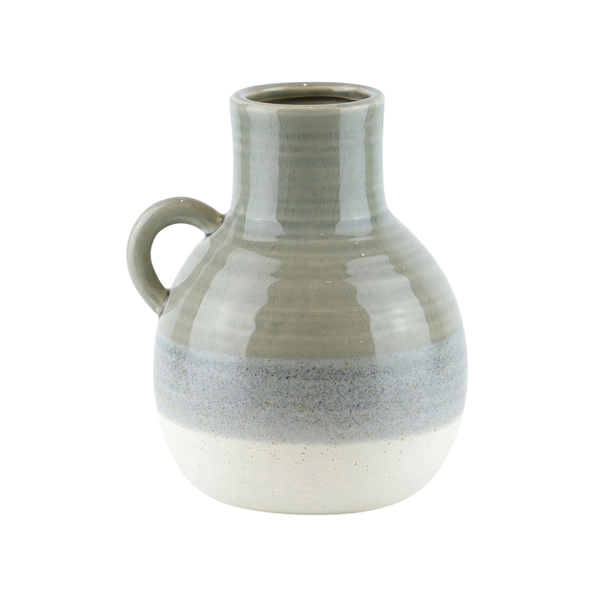 Sagebrook Home Ceramic 9" Jug, Light Green - Walmart.com
