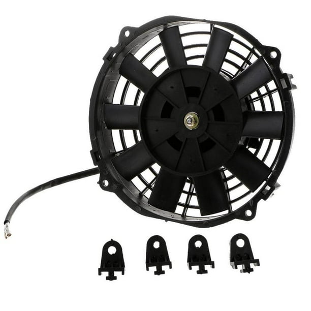 8'' Car Motorcycle Electric Radiator Cooling Fan 80W 12V for Water Tank ...
