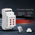 Homena GRV8-10/M265 3Phase Voltage Monitoring Relay Over/under Voltage ...