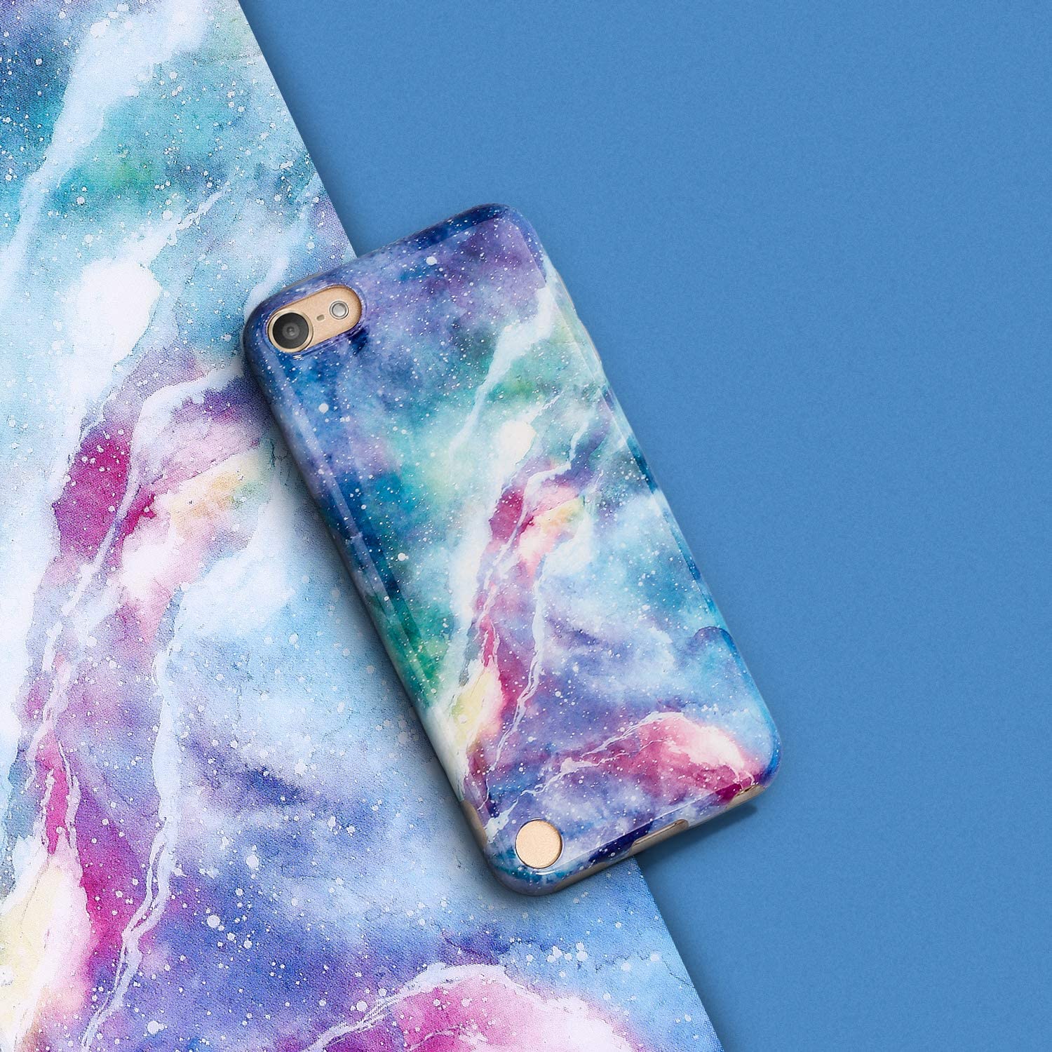 Ipod Touch 5g Blue And Pink