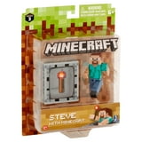 Minecraft Series 3 Wave 1 Steve with Minecraft Pack - Walmart.com