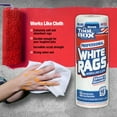 ToolBox® Professional White Rags: Multi-Surface Cleaning Disposable ...