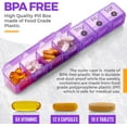 MEDca Extra Large Monthly 28-Day Pill Organizer, Multicolor, Plastic ...