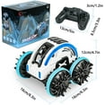 Aromei Amphibious RC Stunt Car for Kids, 2.4GHz Remote Control Double ...