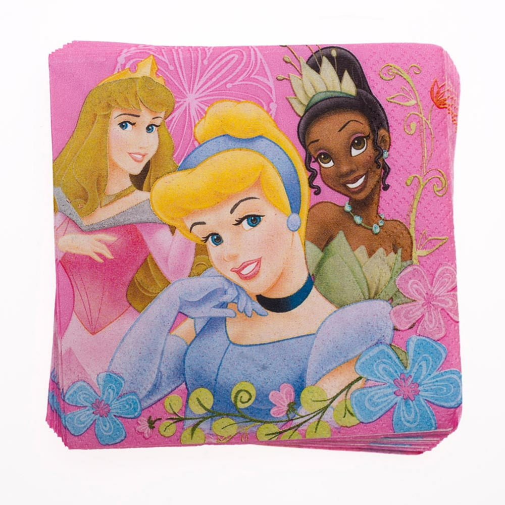 Disney Princess Party Beverage Napkins - Walmart.com - Walmart.com