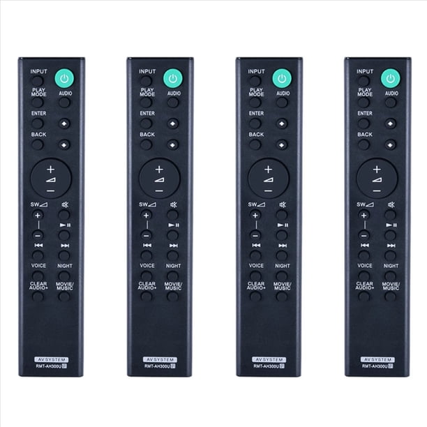 4X Control Remoto de Barra de Sonido -AH300U para Barra de Sonido HT ...