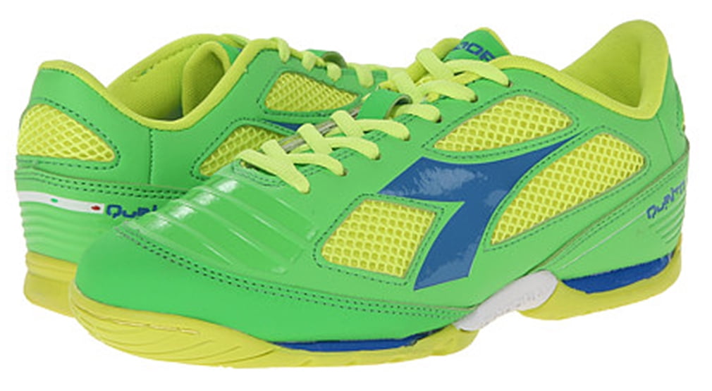 Diadora Men's Quinto IV ID Athletic Sneakers Green Nylon Mesh 6 M ...