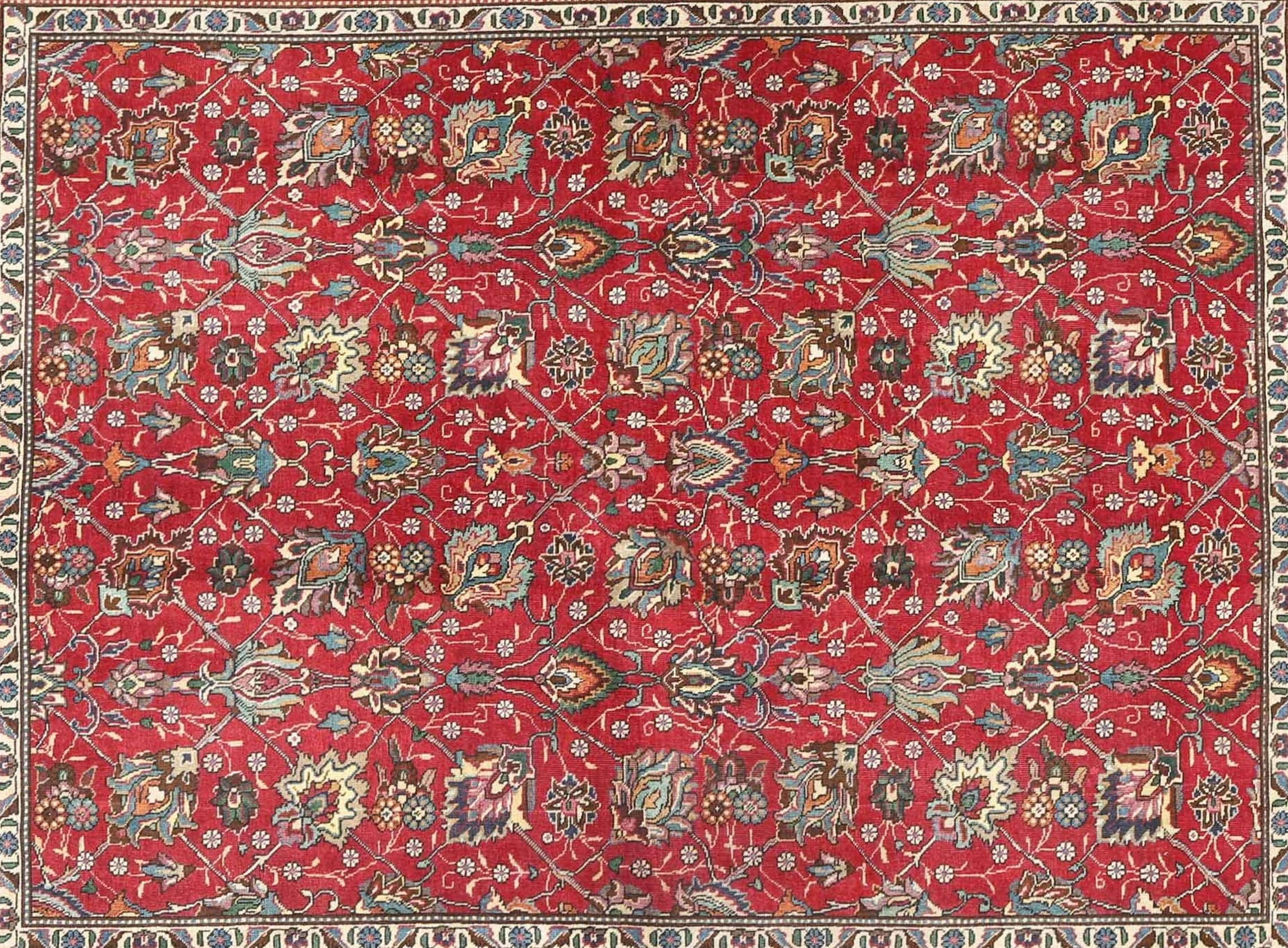 Ahgly Company Indoor Rectangle Traditional Red Persian Area Rugs, 5' x ...