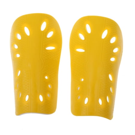 Football Soccer Shin Guards Gear Legs Protective Shin Guard Yellow ...