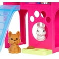 Mattel - Barbie & Puppy Pets Toy Set with Playhouse (Brunette in ...