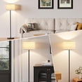 60'' Modern Floor Lamp With Shade Tall Lamps For Living Room Bedroom ...