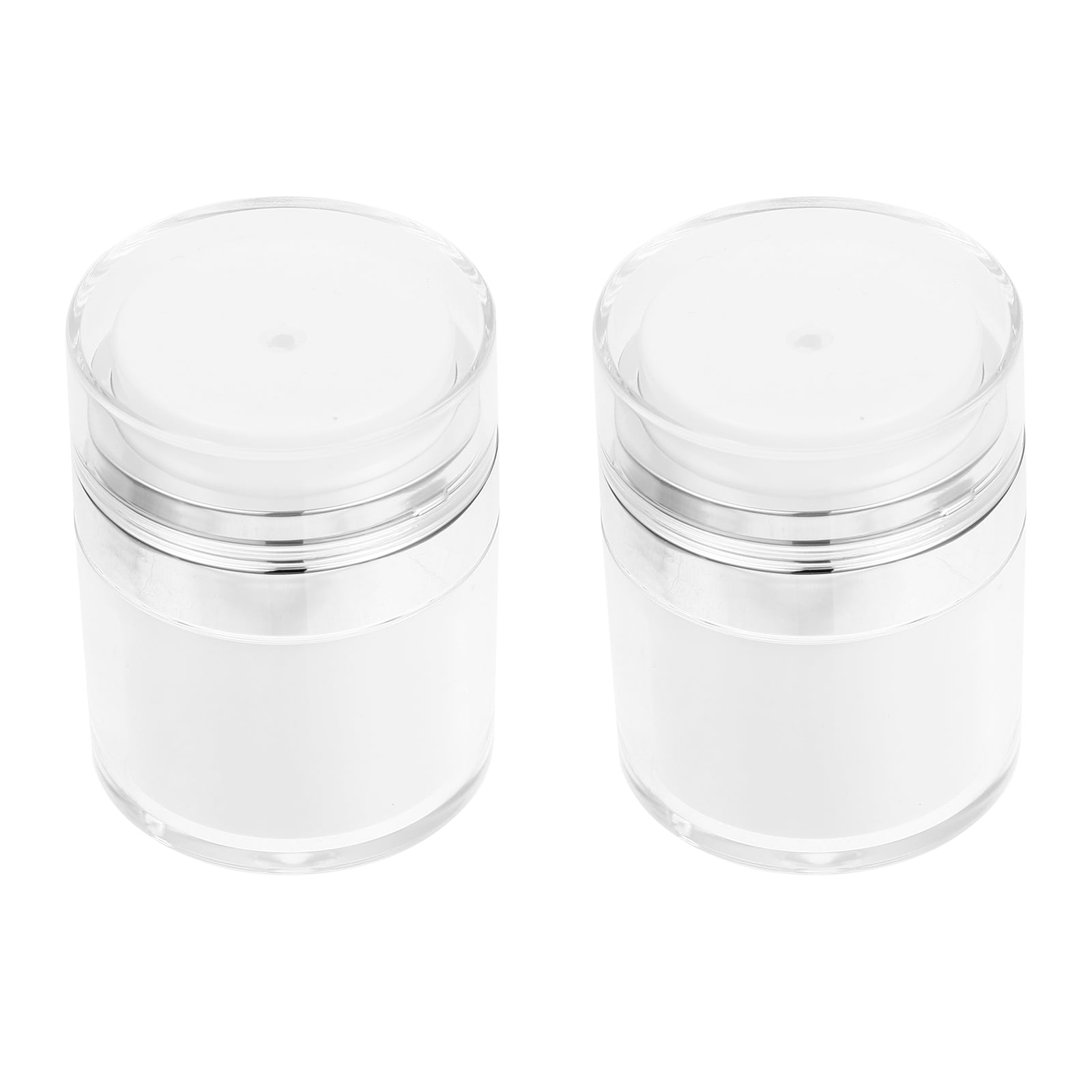 Pump Bottle Airless Cream Lotion Jars Jar Empty Container Travel ...
