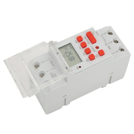 Weekly 12/24hrs Programmable Timer Switch Timer Switch LCD Time Relay ...